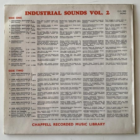 Various Artist - Industrial sounds Vol. 2