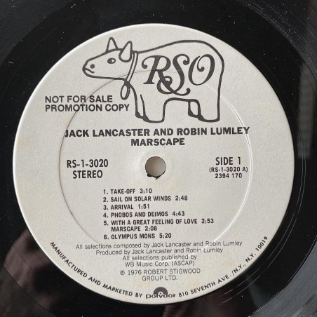 Jack Lancaster / Robin Lumley - Marscape