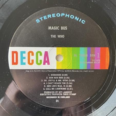 The Who - Magic Bus